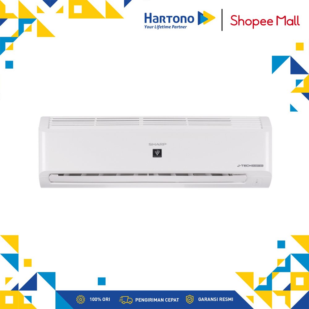 Jual Sharp 1 PK AC Split Inverter BMY Series Air Conditioner AHXP10BMY ...
