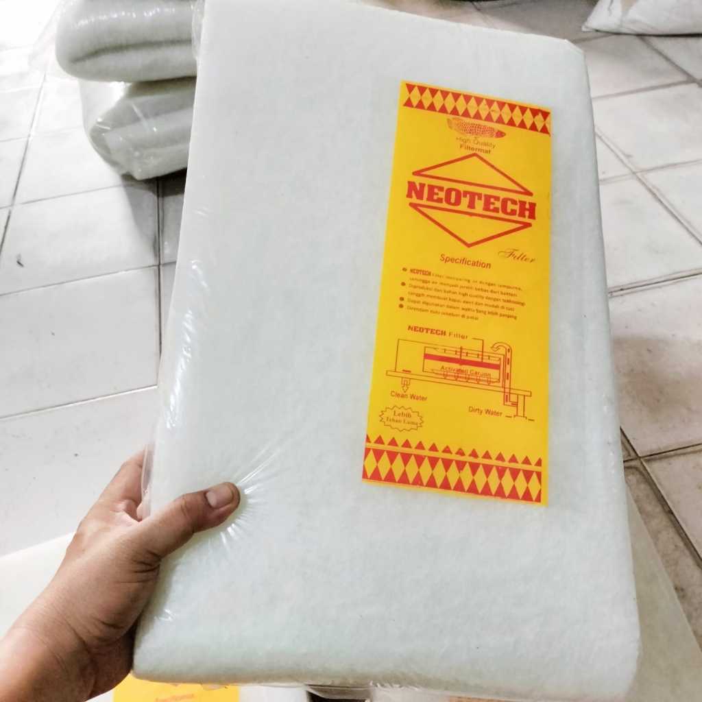 Jual Kapas Filter NEOTECH 30X100 / Media Filter Air / Filter Aquarium ...