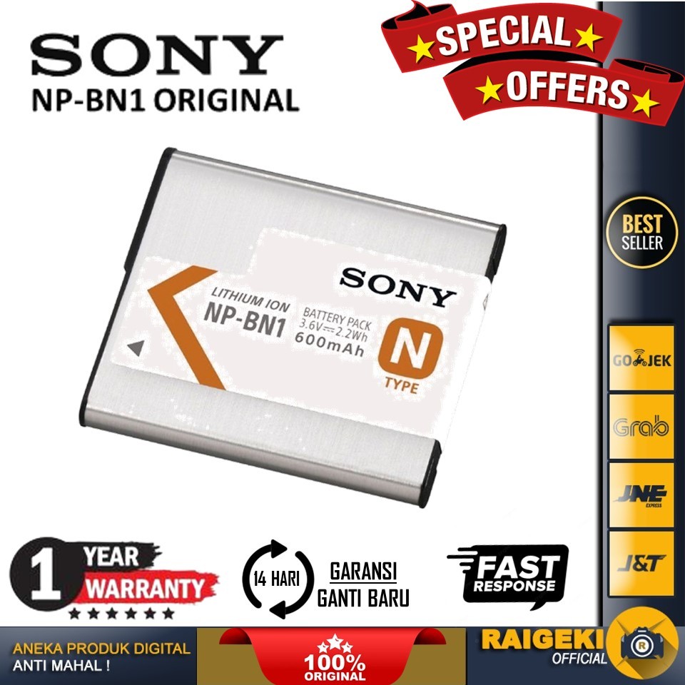 Jual Battery Grip SONY NP-BN1 ORIGINAL ( NO BOX ) | Shopee Indonesia