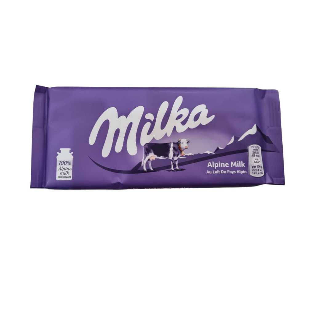 Jual Milka Alpine Milk Chocolate Coklat | Shopee Indonesia