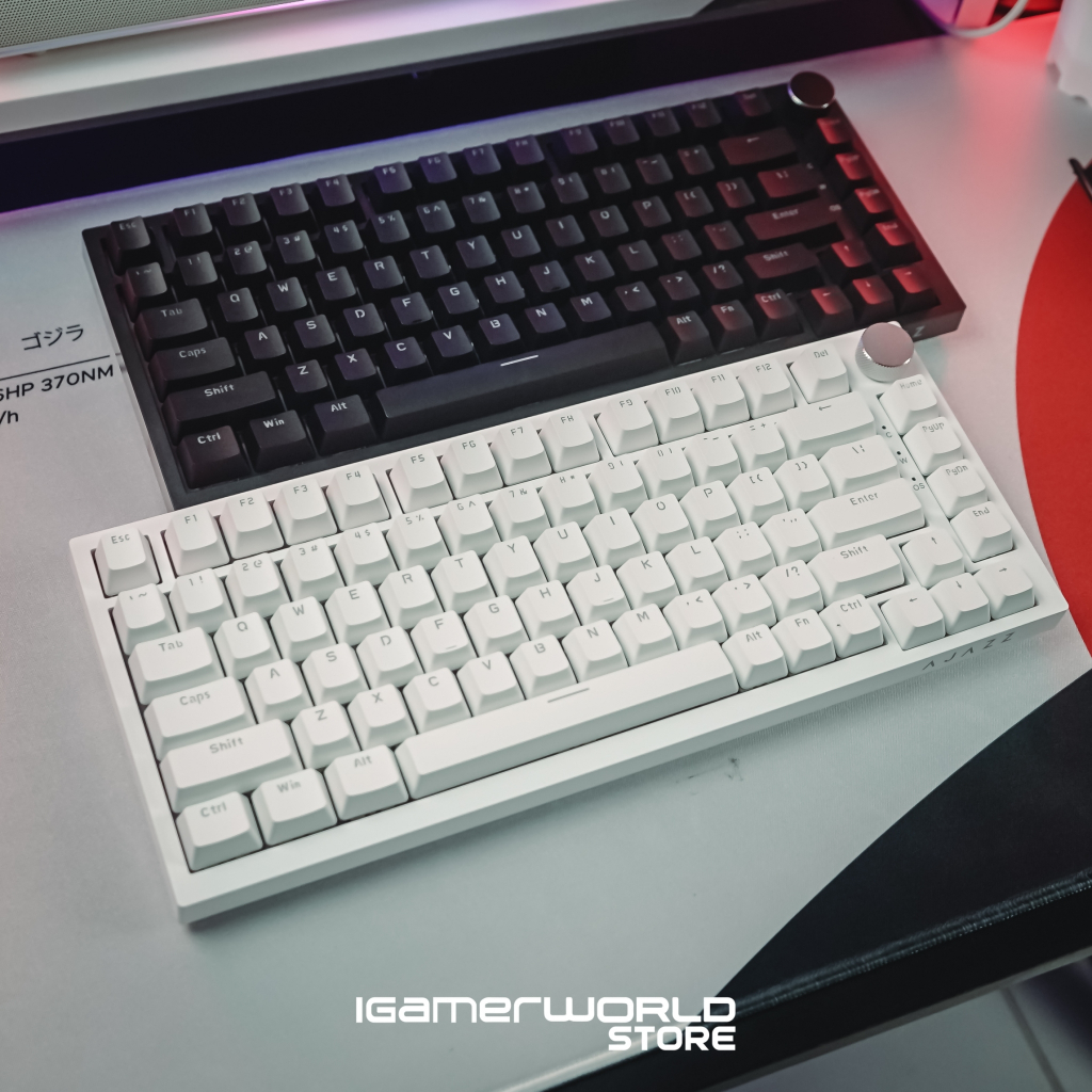 Jual Ajazz AK820 Monochrome Mechanical Gaming Keyboard JunDW | Shopee ...