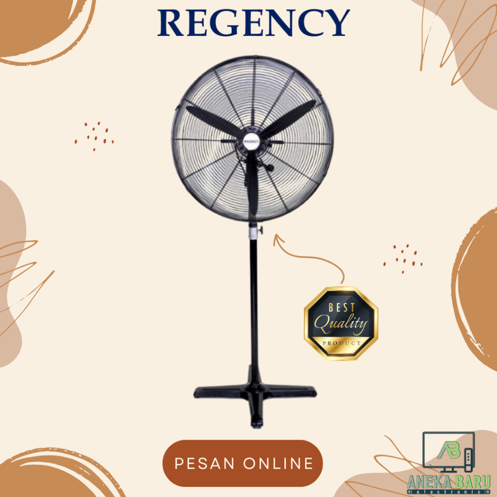 Jual [READY & COD] Regency Tornado industrial Stand Fan Besar TST-26 ...