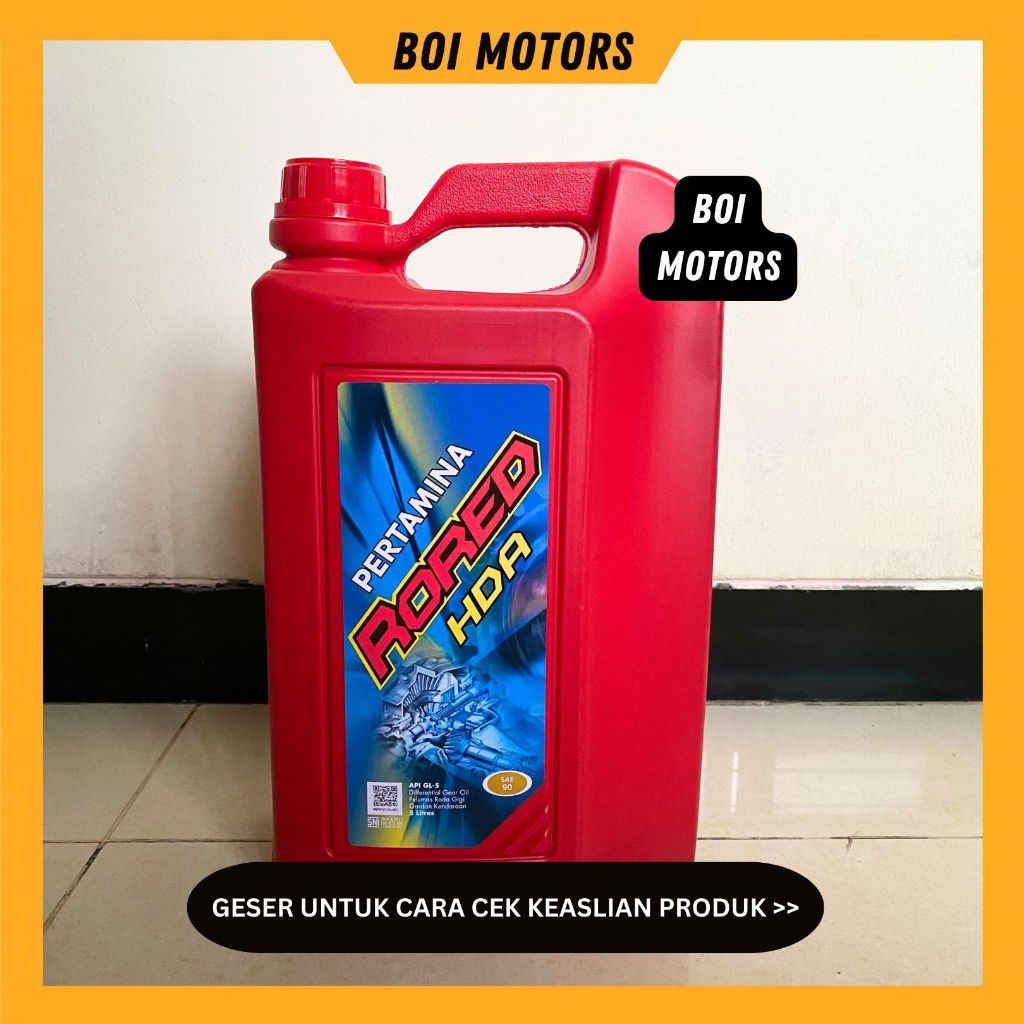 Jual [5 LITER] PERTAMINA RORED HDA 90 - isi 5 liter | Shopee Indonesia
