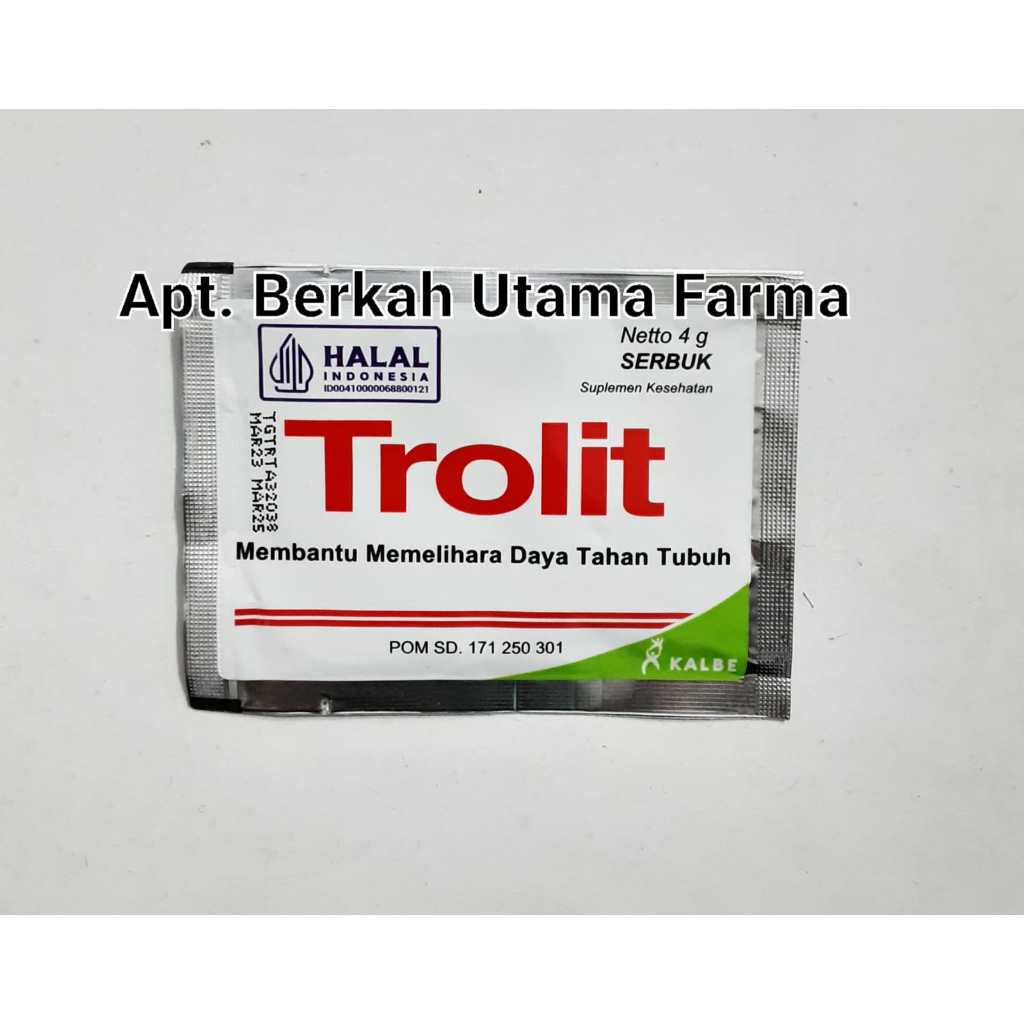 Jual Trolit Serbuk Per Sachet 4 g | Shopee Indonesia