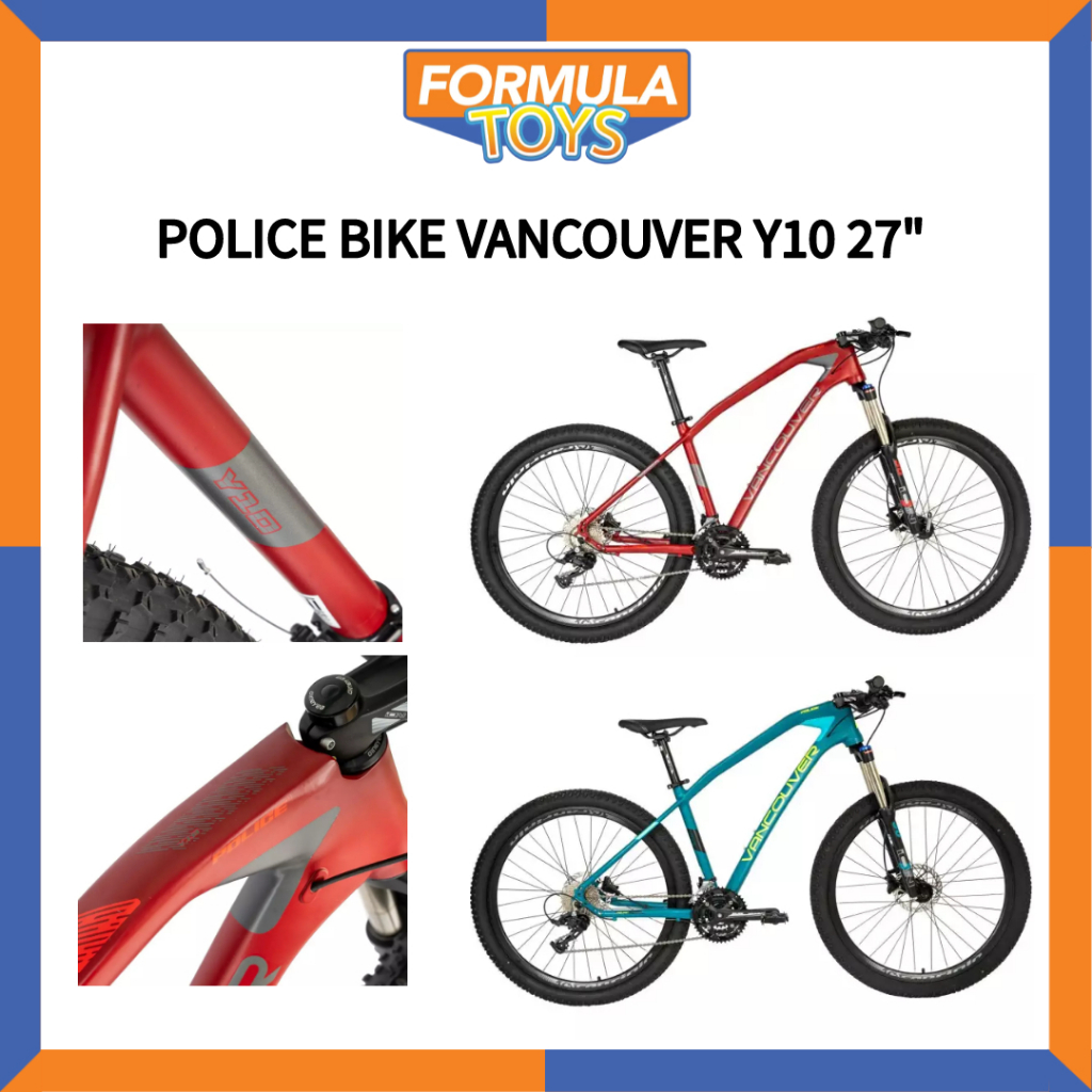 Jual SEPEDA GUNUNG POLICE BIKE VANCOUVER Y10 27" | Shopee Indonesia