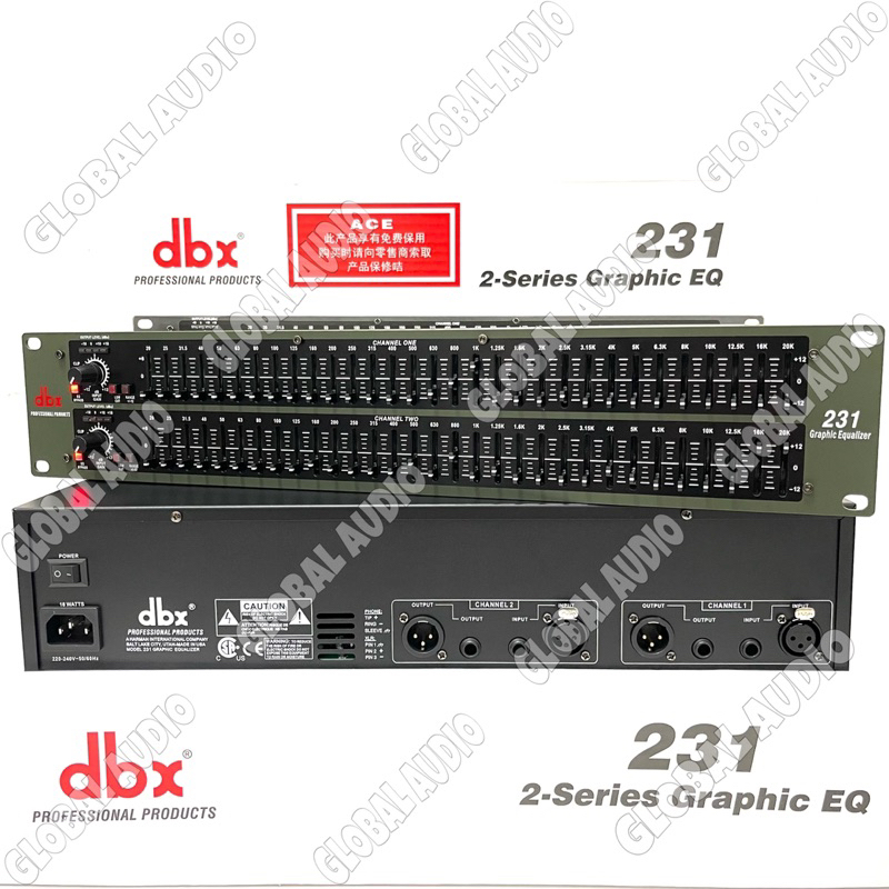Jual EQ Equaliser Dbx 231 2-Series Graphic EQ Equalizer DBX231 Bagus Murah ( Bisa COD ) | Shopee ...
