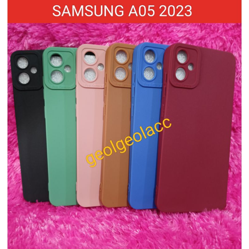 Jual Softcase Casing SAMSUNG A05 Silikon Casing Case Macaron Pelindung Pro Camera bahan ful ...