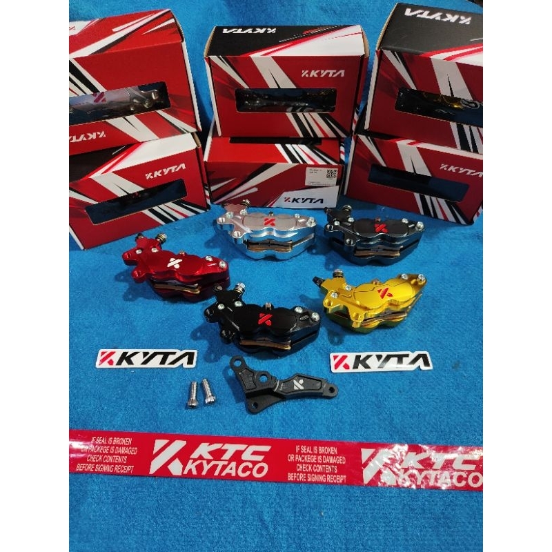 Jual kaliper ktc kytaco kiri Honda vario matic + breket silver polos ...