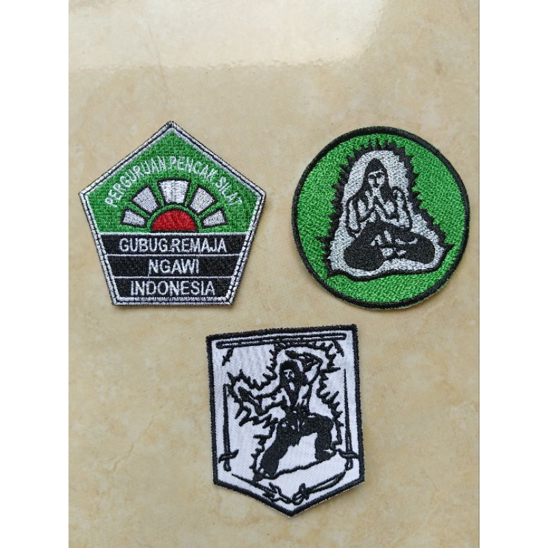 Jual logo bordir Perguruan pencak silat ngawi Indonesia | Shopee Indonesia