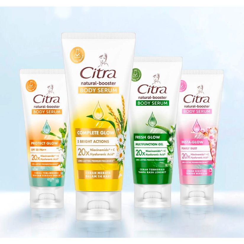 Jual [ 180 ML ] Citra Natural Booster Body Serum and Body Lotion ...
