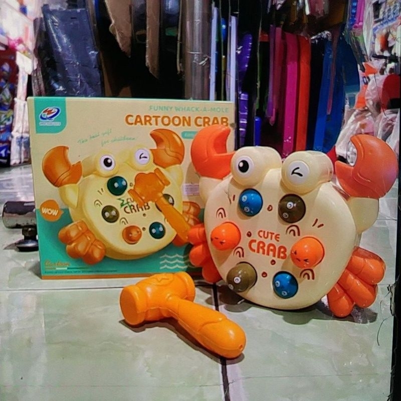 Jual Sendy toys mainan cartoon crab | Shopee Indonesia