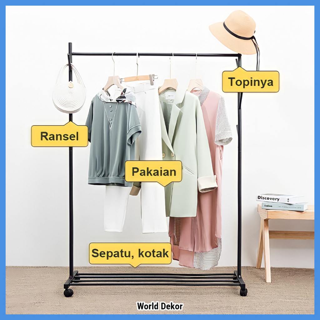 Jual Stand Hanger DGYJ-3 Gantungan Besi Stainless Serbaguna Design ...