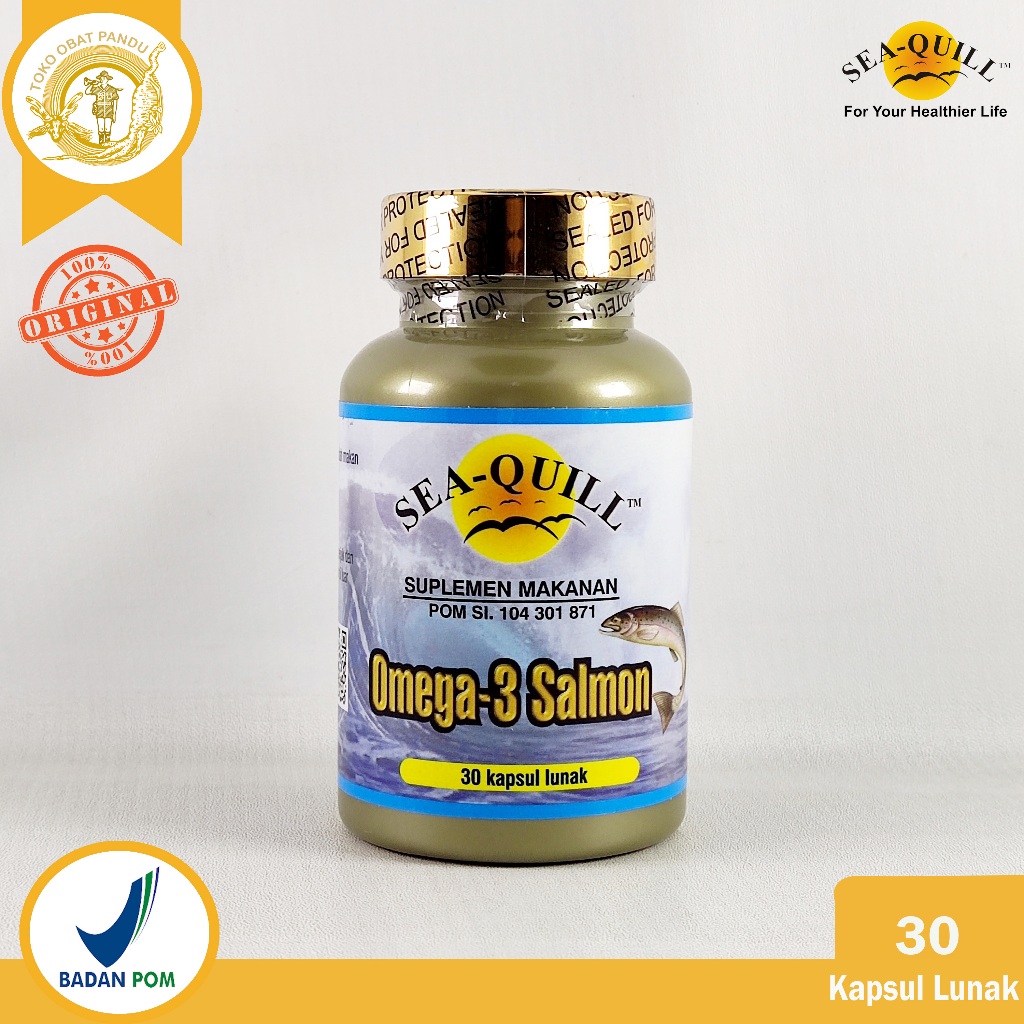 Jual SEA QUILL OMEGA 3 SALMON (30 KAPSUL LUNAK) / SEAQUILL | Shopee ...