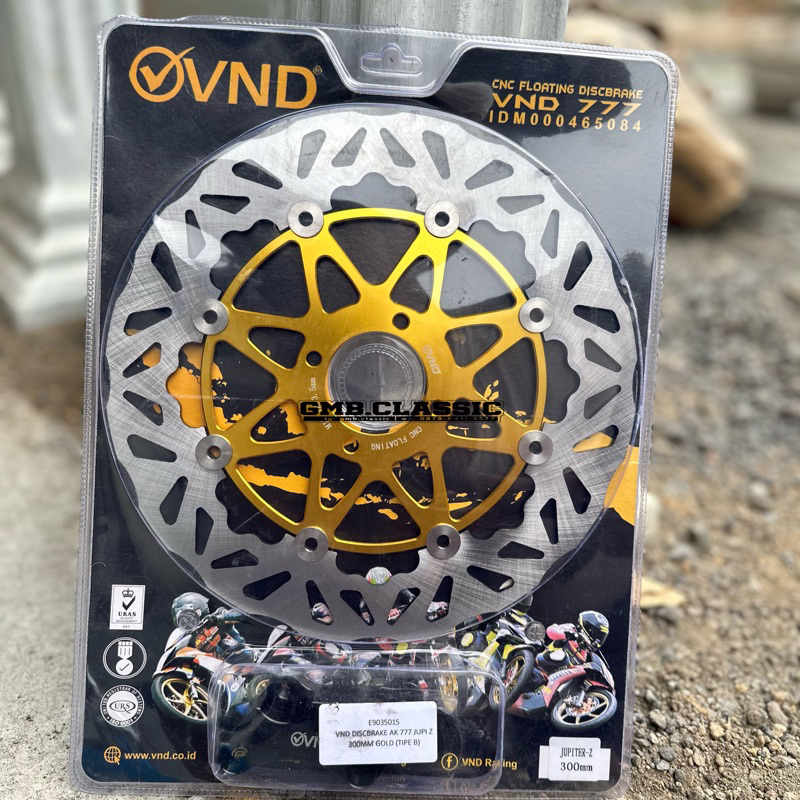 Jual PIRINGAN DEPAN CAKRAM VND 777 300MM JUPITER Z F1ZR VEGA CNC ...