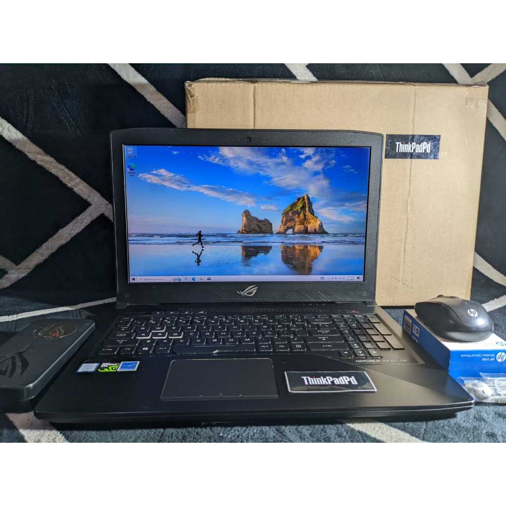 Jual Laptop Gaming Asus ROG STRIX GL503GE Core i7 8750H GTX 1050Ti murah | Shopee Indonesia