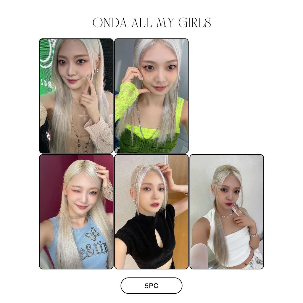 Jual PHOTOCARD EVERGLOW SELCA ALL MY GIRLS (ISI 5 PCS + LAMINASI 2 SISI) TANDA TANGAN TTD KPOP ...