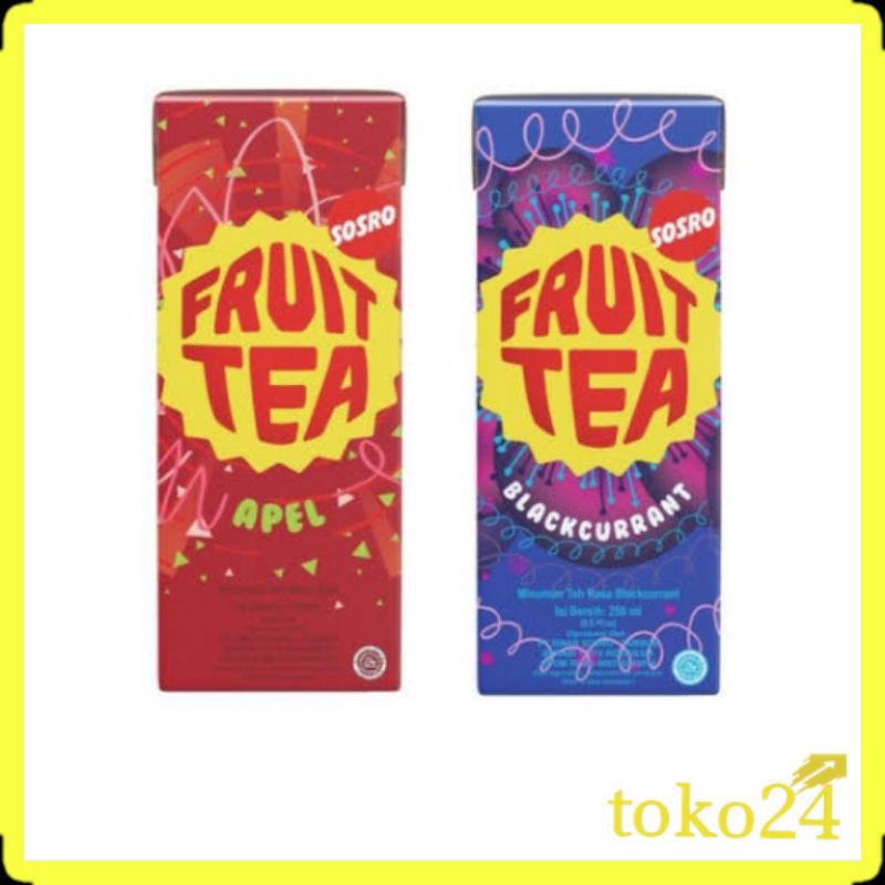 Jual Fruit Tea Kotak Apel & Blackcurrant 250 ml | Shopee Indonesia