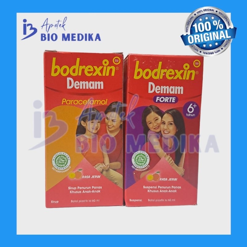 Jual BODREXIN DEMAM FORTE SIRUP 60 ML | Shopee Indonesia