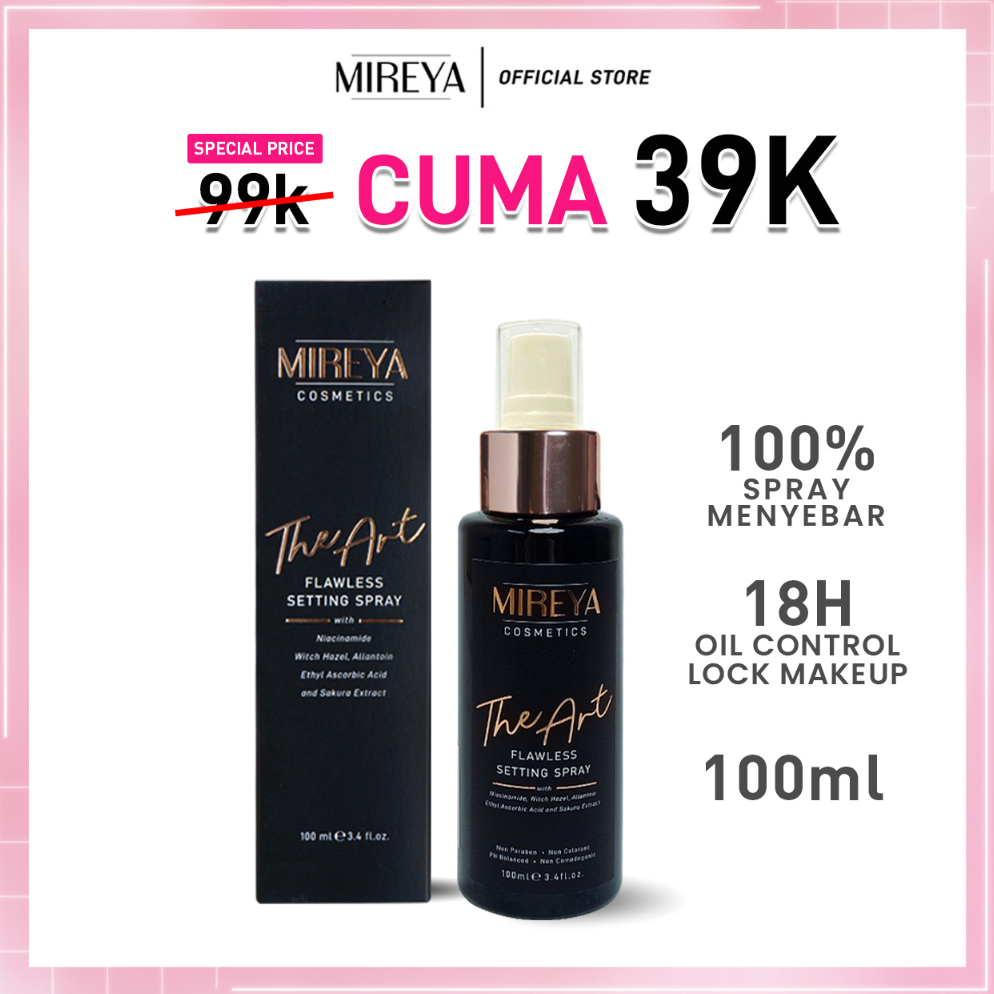Jual Harga OkeBb0B5 [SPRAY MENYEBAR] Mireya The Art Flawless Setting ...