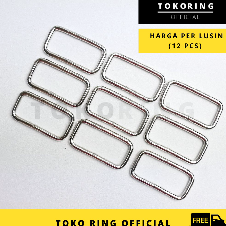 Jual Dijual Murah Ring Kotak 3,8 cm tebal 3,3 mm Nikel - Toko Ring ...