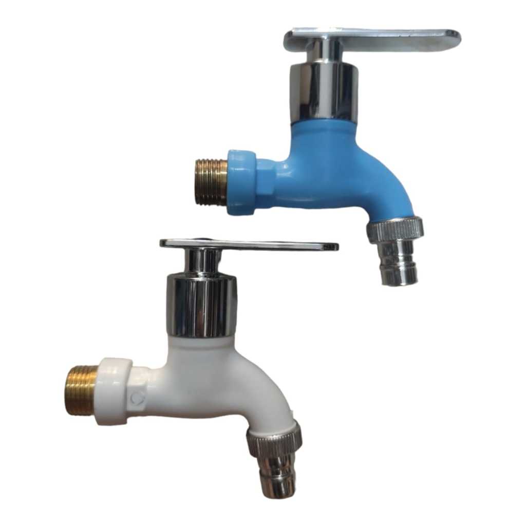 Jual Kran Air Keran Taman CISAL PVC ABS Warna model Engkol Drat ...