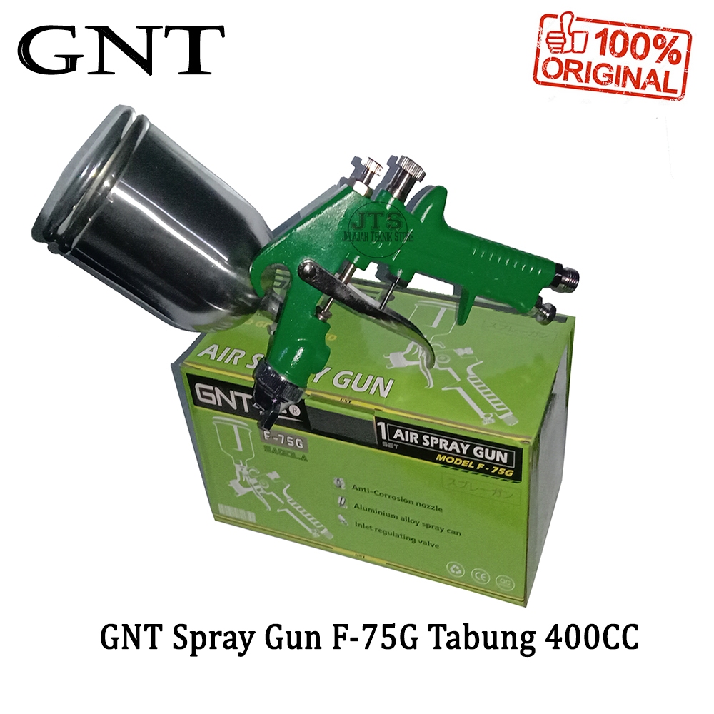 Jual GNT Sagola Spray Gun F75 Tabung Atas 400cc Gravity Spet Cat ...