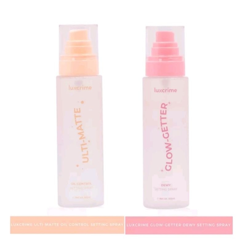 Jual LUXCRIME SETTING SPRAY | Shopee Indonesia