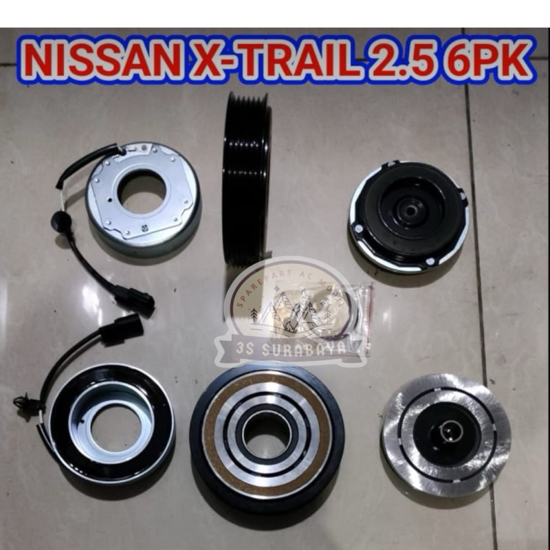 Jual Magnet Klat Nissan Xtrail 2500 CC 6Pk Ac Mobil Magnetic Clutch ...