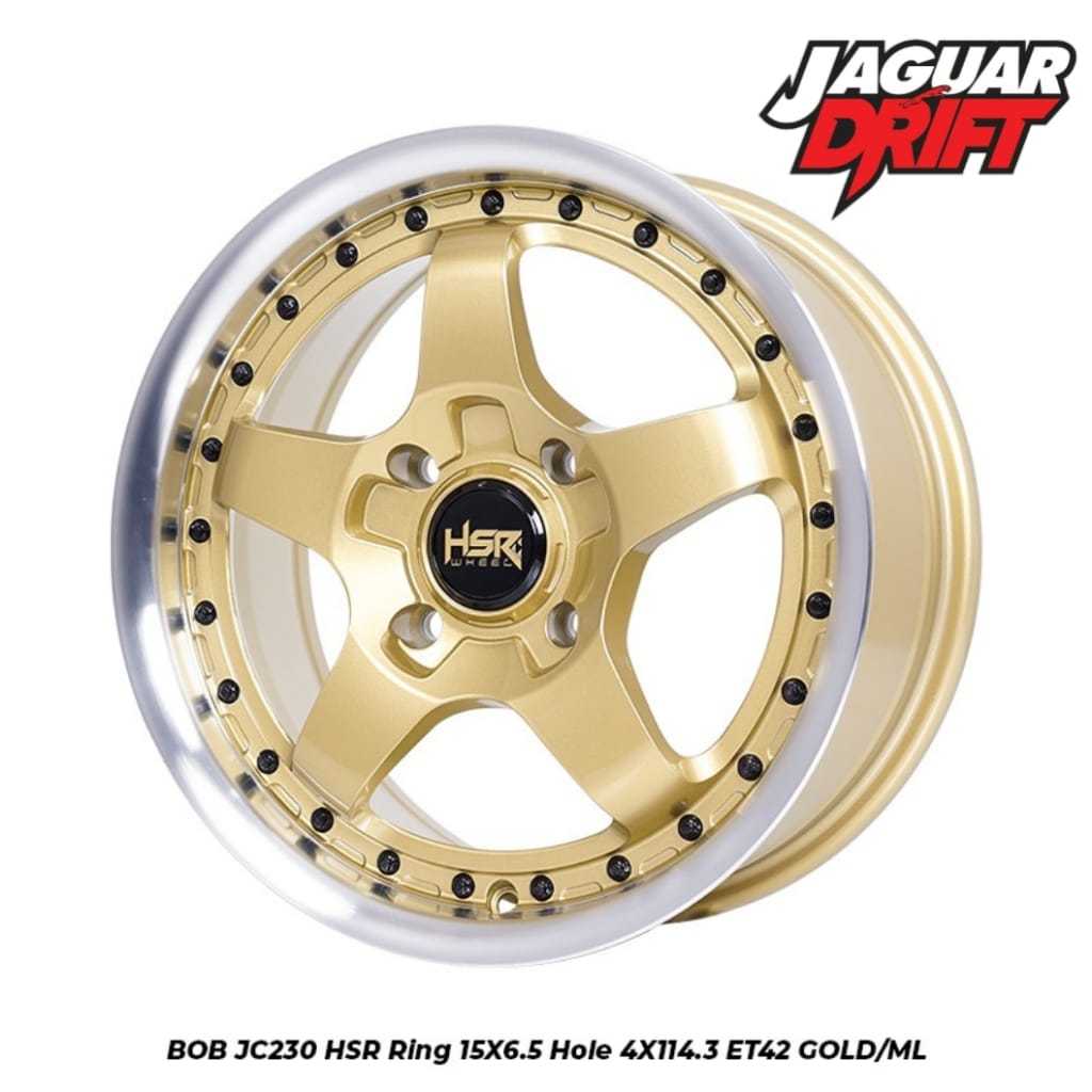 Jual VELG PALANG 5 HSR BOB RING 15 WARNA GOLD - AVANZA VELOZ XENIA ...