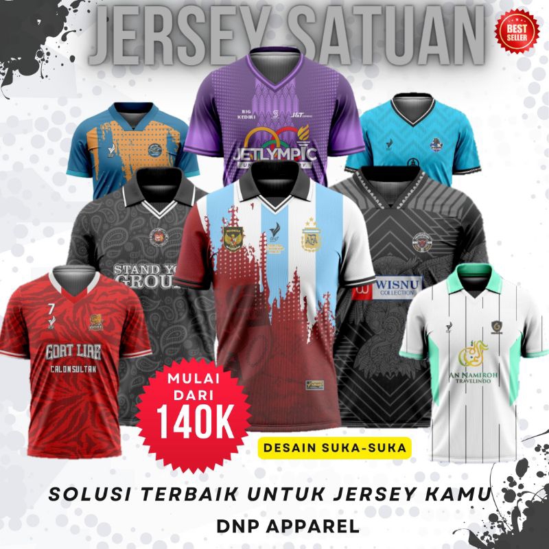 Jual Jersey Custom Full Printing Satuan /dnp apparel/distro no profile ...