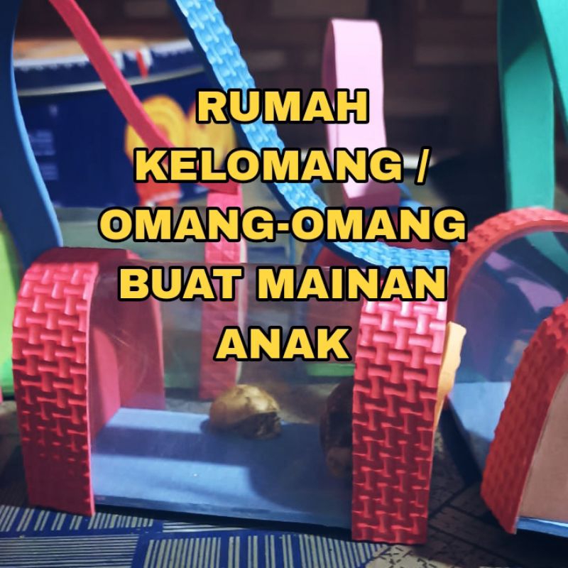 Jual MAINAN RUMAH KELOMANG BUAT ANAK ANAK ASIK MAIN DKRUMAH / RUMAH OMANG-OMANG / RUMAH KELOMANG ...