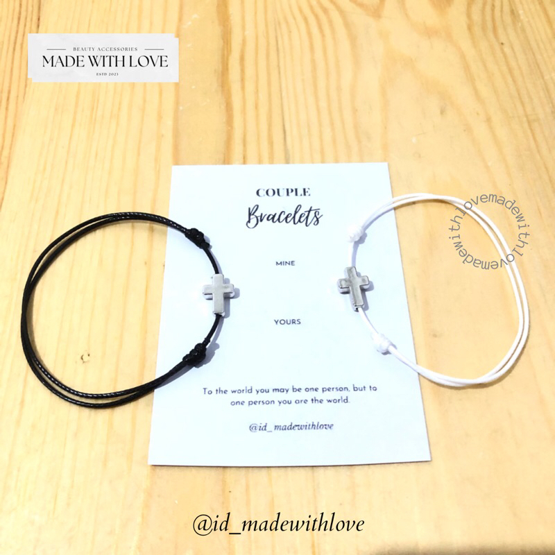 Jual GELANG SALIB | GELANG COUPLE | GELANG ROHANI | GELANG PASANGAN ...