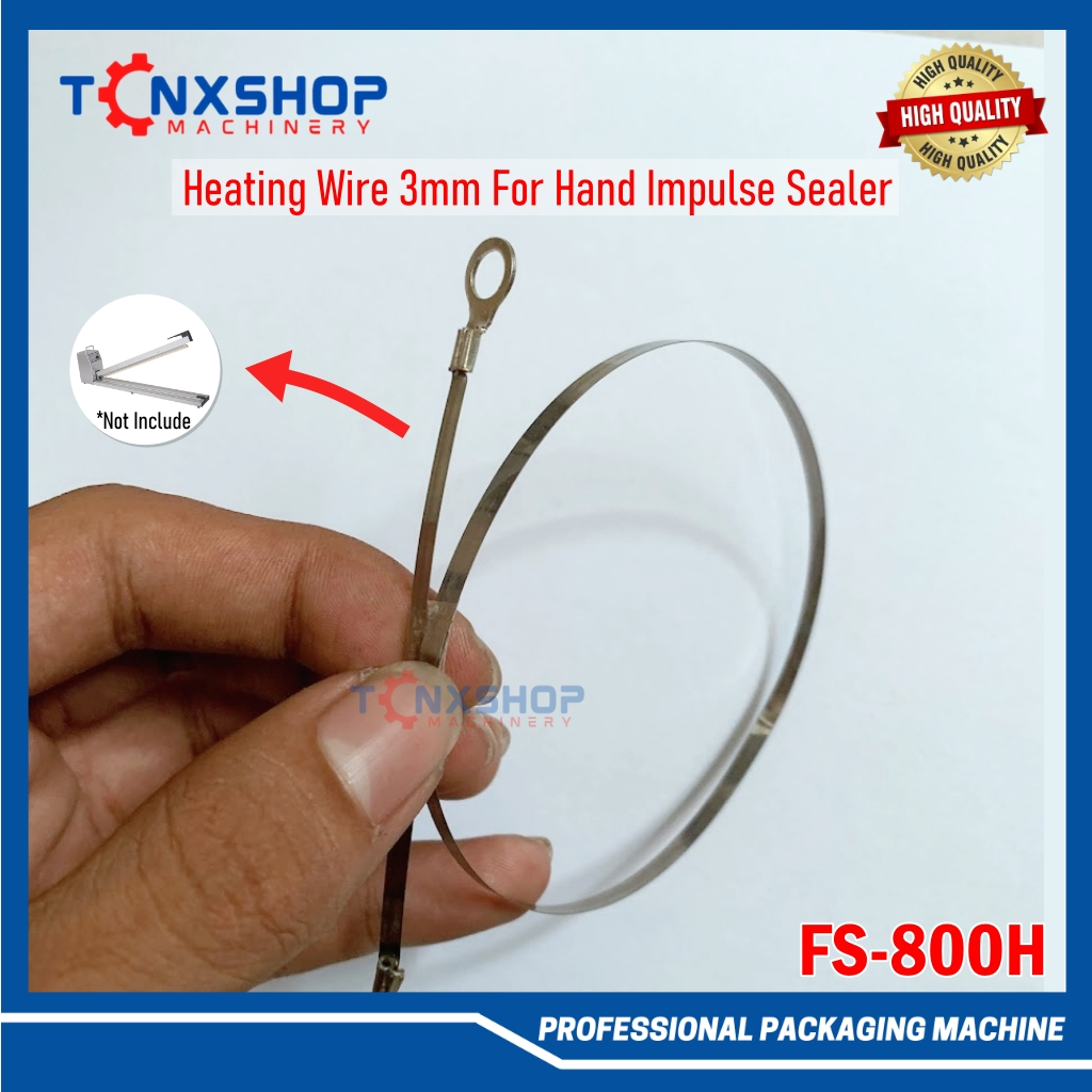Jual FS-800H Element Heating Wire Hand Sealer Plat Kawat Pemanas Lebar ...