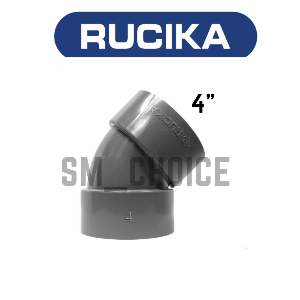Jual RUCIKA KNEE D 45 4 INCH RUCIKA ELBOW D 45 4" RUCIKA KENI 45* 4" D | Shopee Indonesia
