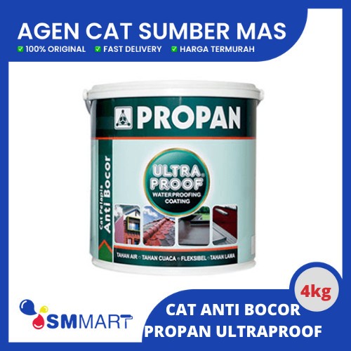 Jual ULTRAPROOF PROPAN / CAT ANTI AIR 4KG | Shopee Indonesia