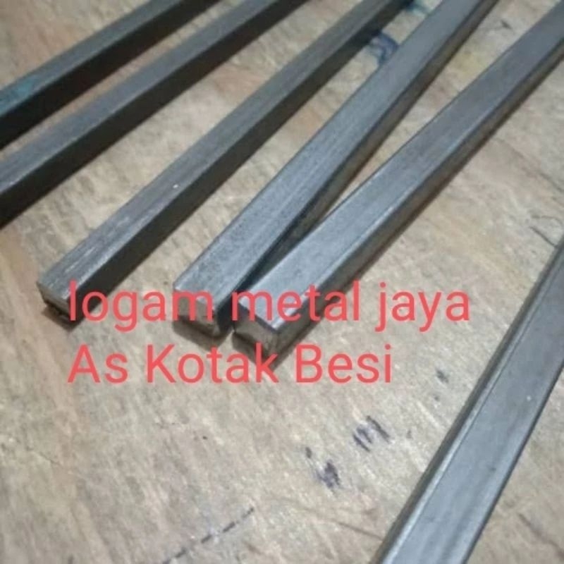 Jual As Besi Kotak //Kotak Besi 6x6x1000mm | Shopee Indonesia