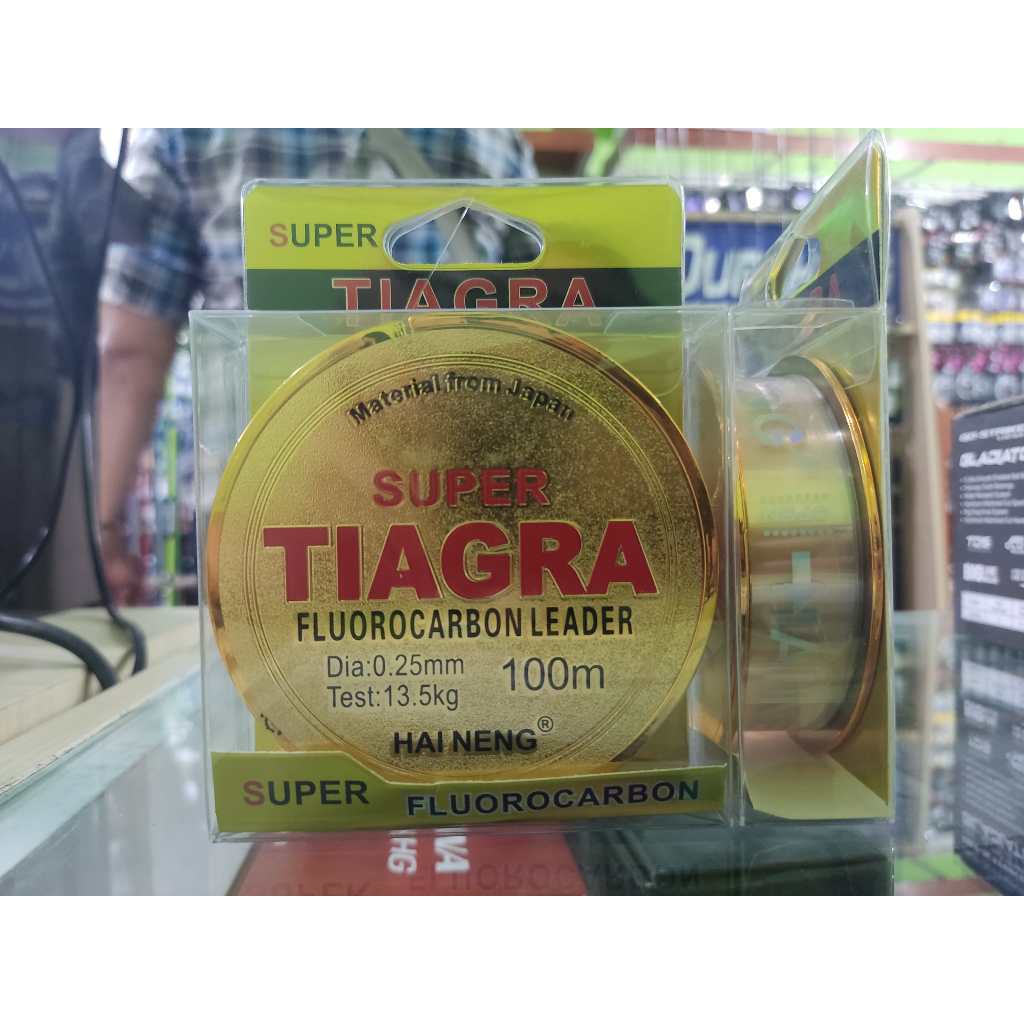 Jual SENAR PANCING TIAGRA FLUORO CARBON 100 M | Shopee Indonesia
