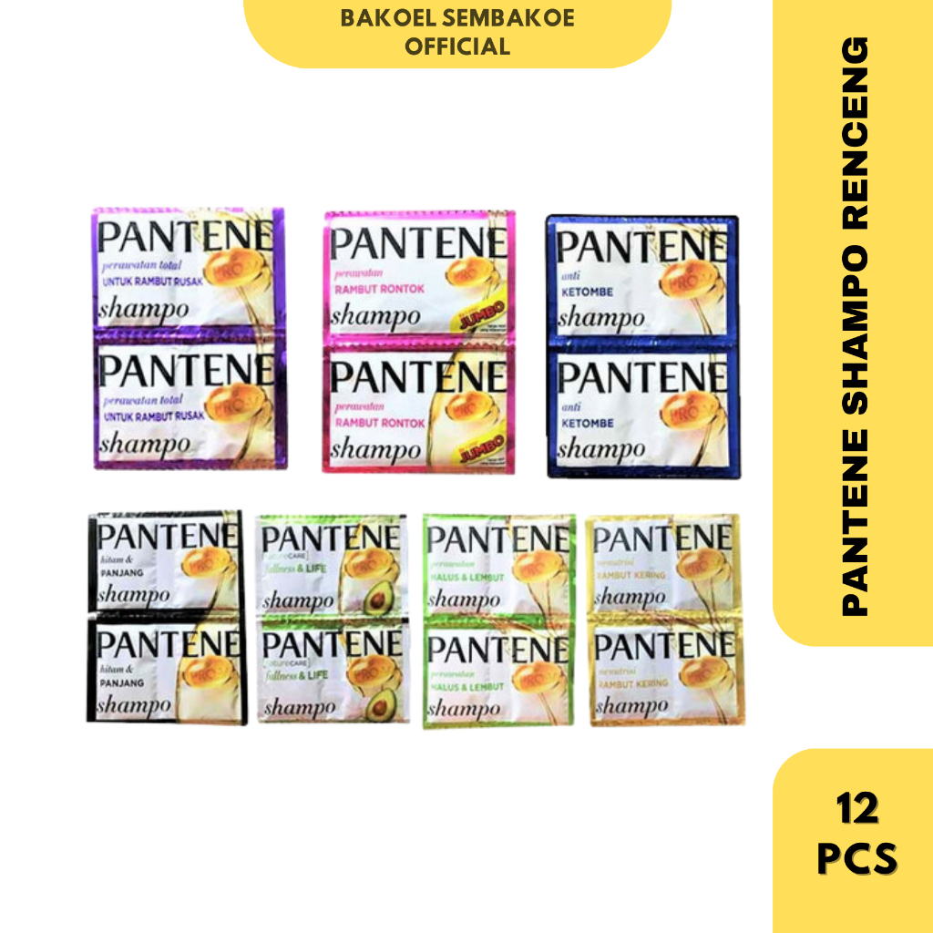 Jual PANTENE SHAMPO RENCENG VARIAN RANDOM | Shopee Indonesia
