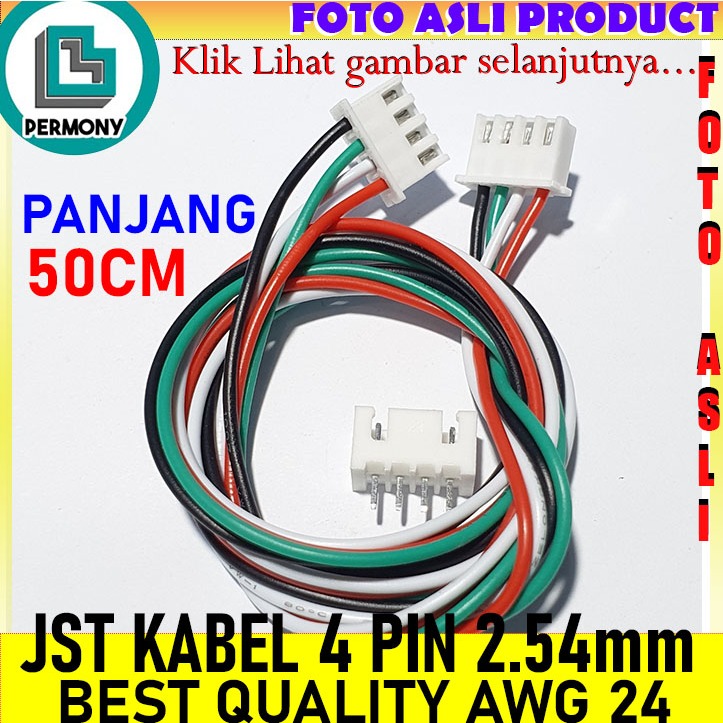 Jual Kabel jst 4 pin 4pin 2.54 pzem-004T XH2.54 XH 2.54 mm | Shopee Indonesia