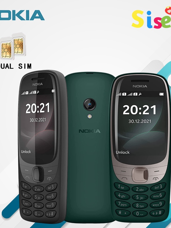 Jual HP Nokia 6310 NEW REBORN 2023 DUAL SIM Bisa Bahasa Indonesia Garansi Toko Candybar Murah ...