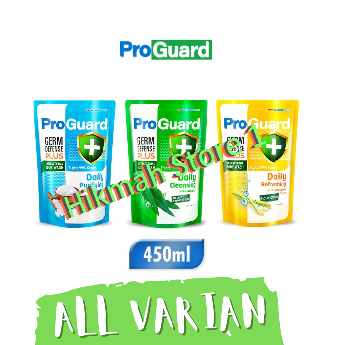 Jual PRO GUARD BODY WASH ANTIBACTERIAL 410 ML | Shopee Indonesia