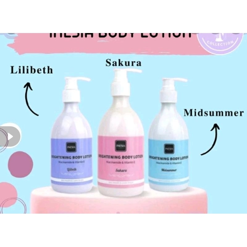 Jual inesia hand body lotion 300 ml | Shopee Indonesia