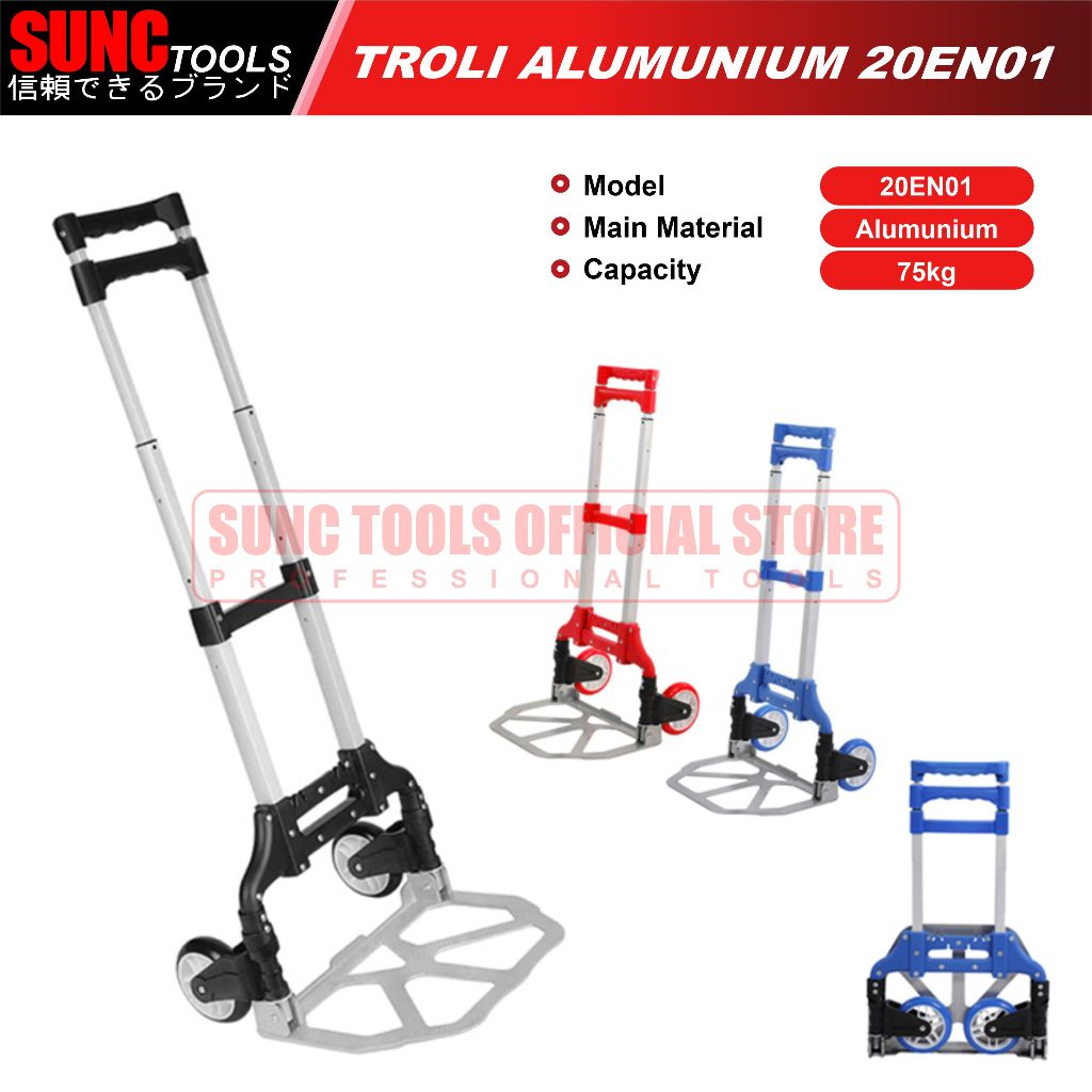 Jual SUNC TOOLS Troli Galon Gas Barang Serbaguna Trolley Aluminium ...
