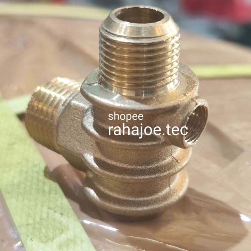 Jual Check Valve Valep Katup 1 Arah Kuningan Kompresor 1/2 - 2 HP SDP ...