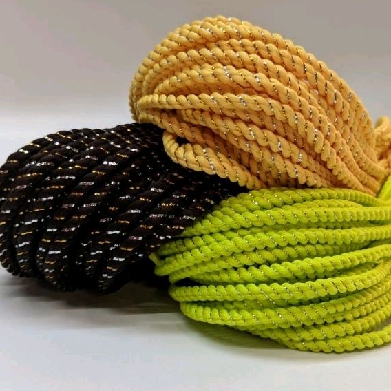 Jual Tali Bangkok | Tali Koor Ulir Benang Emas Silver Ukuran 5mm (22 ...