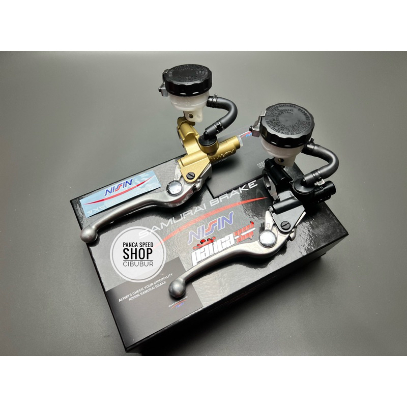 Jual MASTER REM NISSIN SAMURAI AXIAL ORIGINAL GOLD DAN HITAM BLACK | Shopee Indonesia