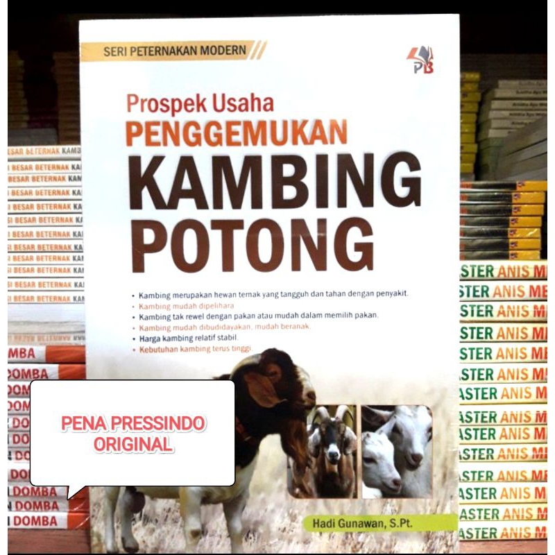 Jual BUKU PROSPEK USAHA PENGGEMUKAN KAMBING POTONG - HADI GUNAWAN ...