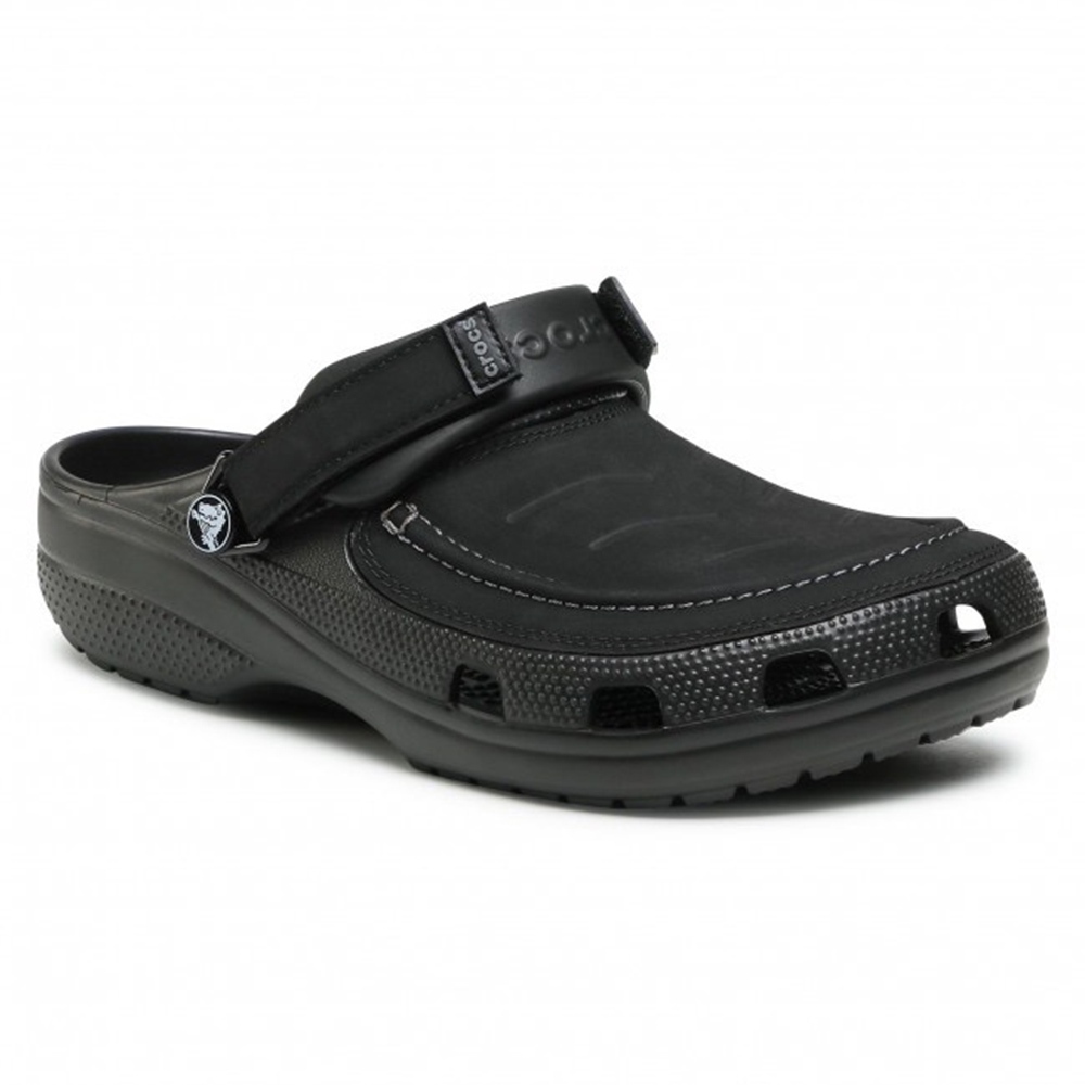 Jual Crocs Sandal pria Yukon Leather Sandal Kodok Pria/ Crocs Yukon ...