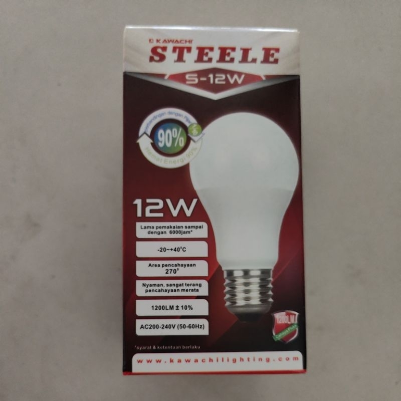 Jual lampu led steele 12 watt kawachi | Shopee Indonesia