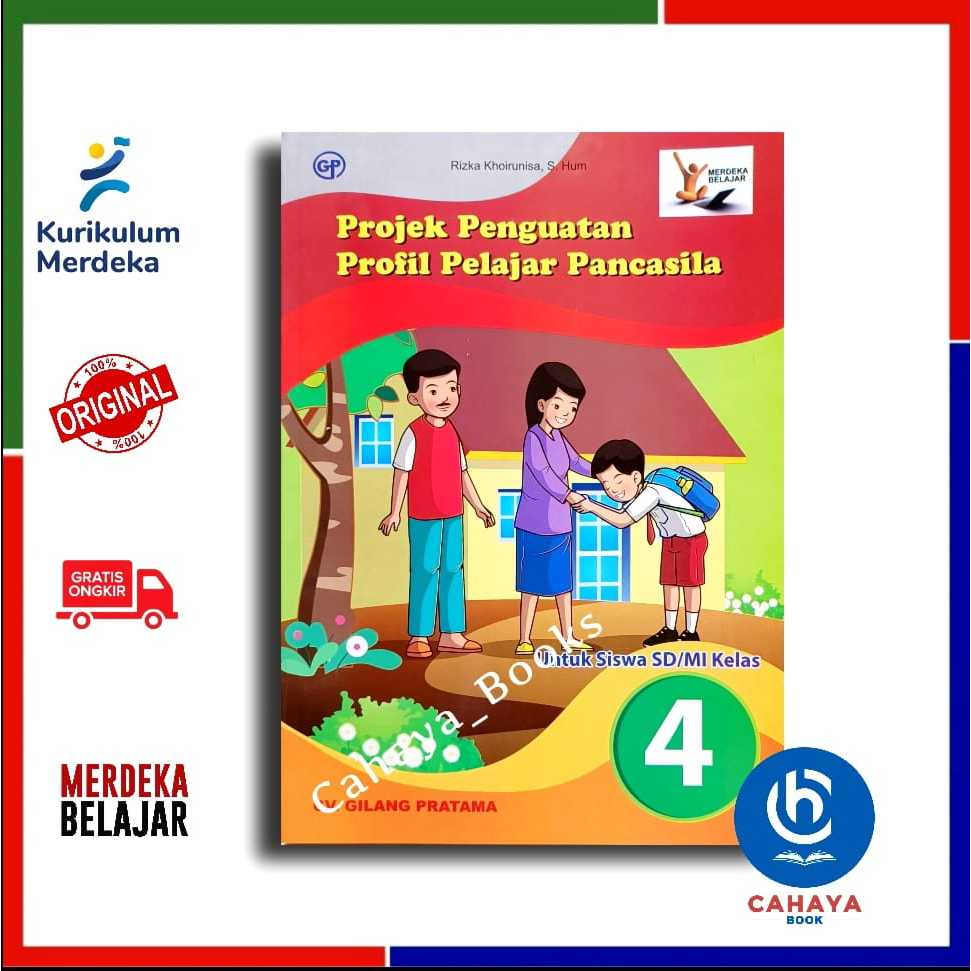 Jual Buku P5 Kelas 4 SD/MI Kurikulum Merdeka | Shopee Indonesia